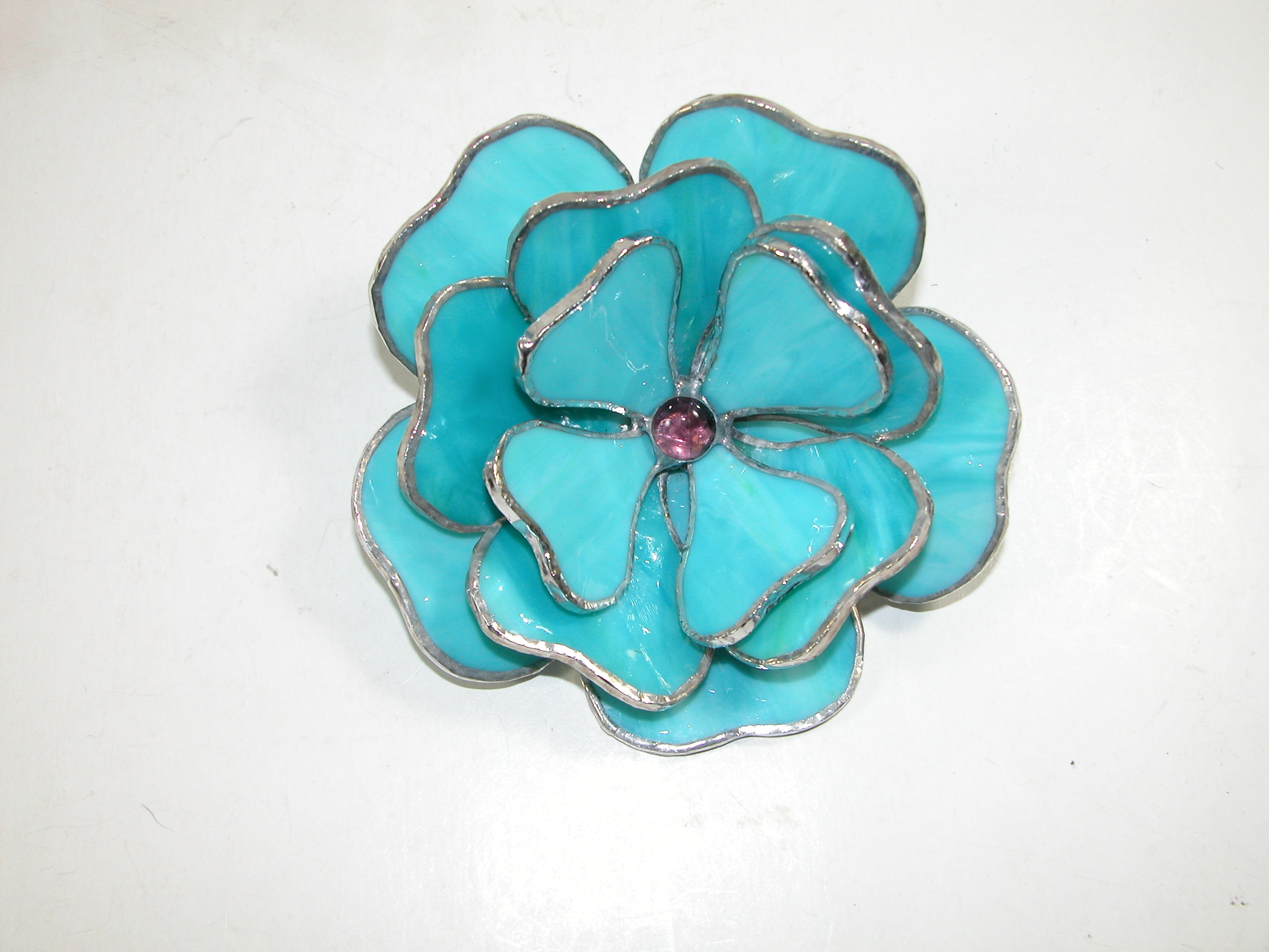 Stained Glass Flower GF2108 by LORI – Amy Kahn Russell Online